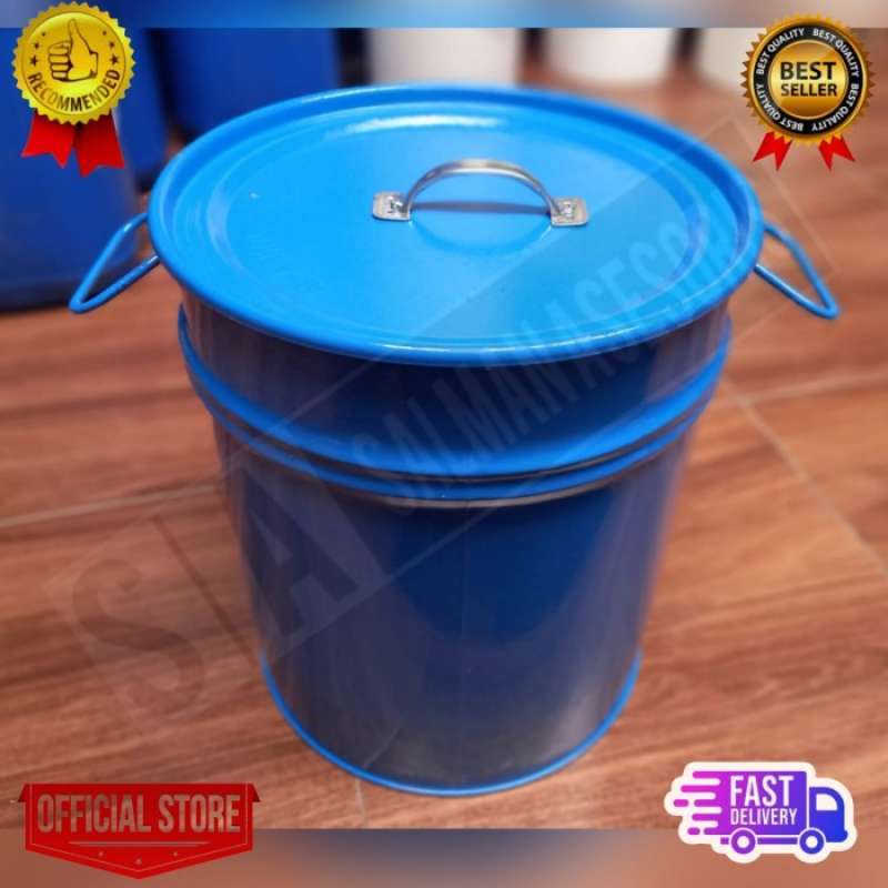 Jual Tong Besi 30 Liter. Tempat Sampah Besi. Tempat Bakar Sampah - Tki ...