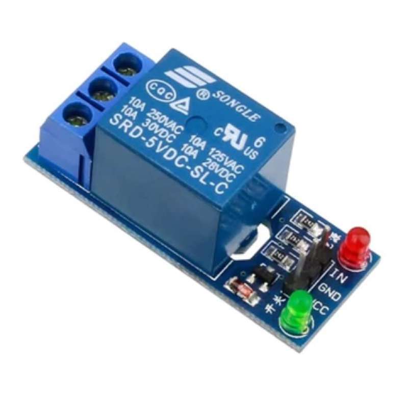 Jual 5v 12v Low Level Trigger One 1 Channel Relay Module Interface ...