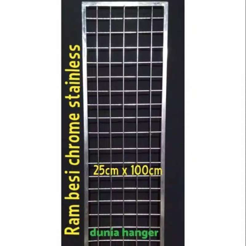 Jual Ram Besi Chrome Ukuran 25cm X 100cm Di Seller Rout Shop ...