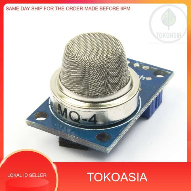 Jual (local Stock) Mq-4 Gas Sensor (natural Gas) Methane Gas Sensor ...
