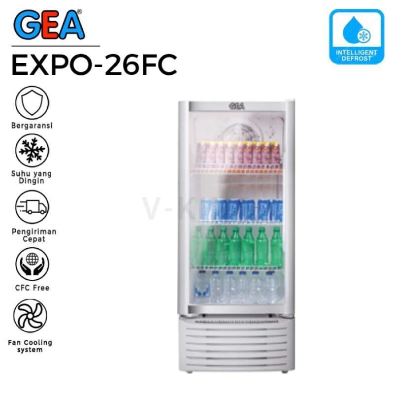 Promo EXPO 26FC / EXPO 26 FC Chiller Showcase Display Cooler Minuman ...