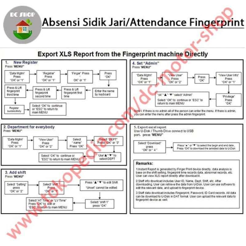 Promo MESIN ABSENSI / ABSENT FINGER PRINT / FINGERPRINT / 1.000 SIDIK ...