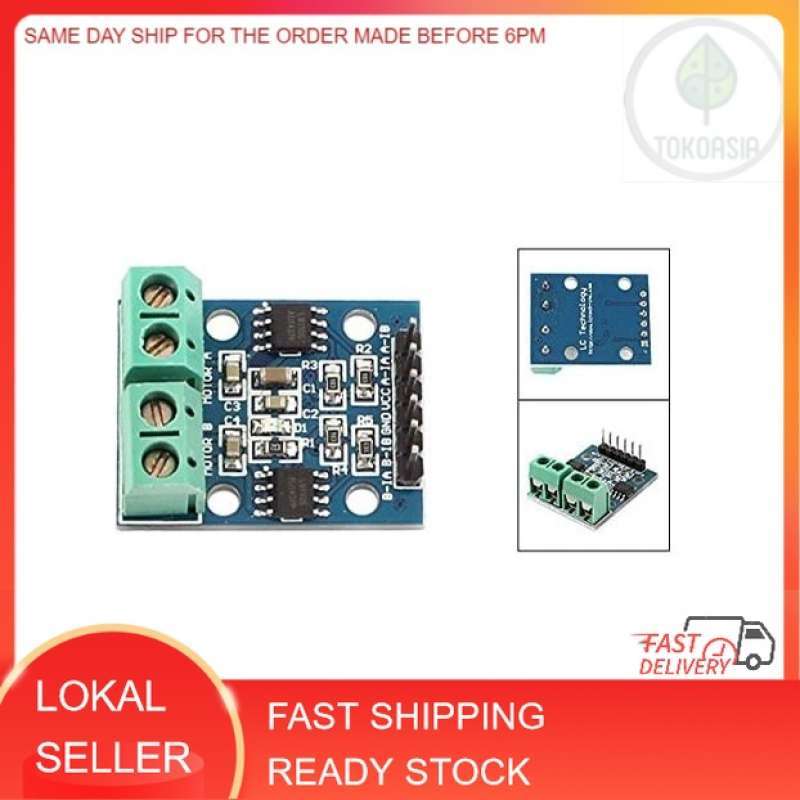 Jual Local Stock Stepper Motor Dual Dc Driver Control H Bridge Board