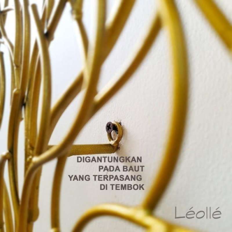 Jual Hiasan Dinding Metal Bulat 70cm Besi Akar Wall Decor Iron Root ...