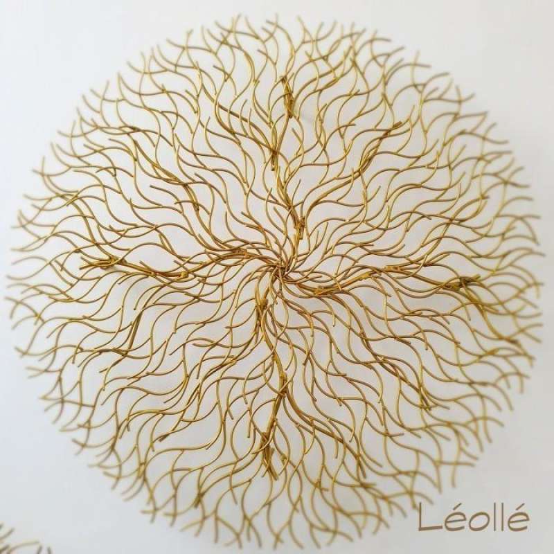 Jual Hiasan Dinding Metal Bulat 70cm Besi Akar Wall Decor Iron Root ...