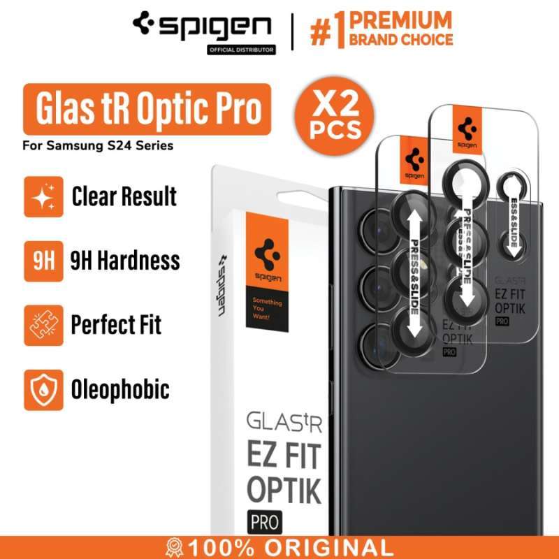 Jual Tempered Camera Lens Samsung Galaxy S24 Ultra Plus Spigen GlasTR Optik di Seller Spigen ...