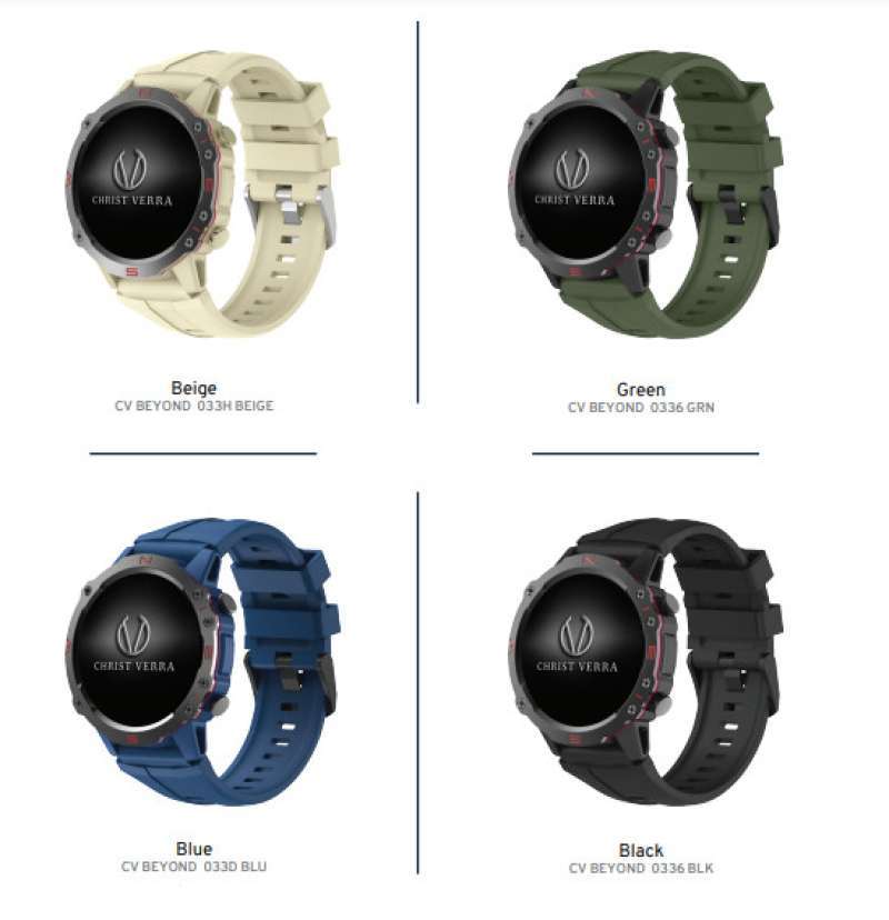 Jual Jam Tangan Christ Verra Beyond Iii Smart Watch Rubber Strap ...