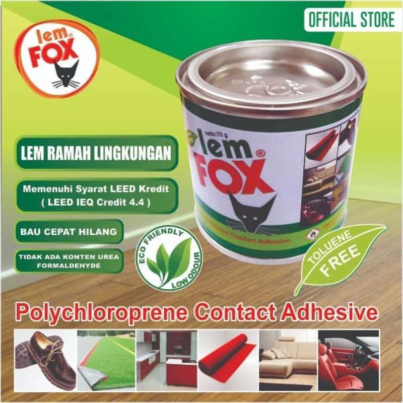 Jual Lem Fox Hijau Kaleng 70 Gram Original Di Seller Lem Fox - Lem Fox ...
