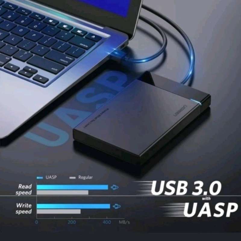 Jual Enclosure Hdd Hardisk Hard Drive Ssd Ugreen 30847 Usb 3.0 To Sata ...