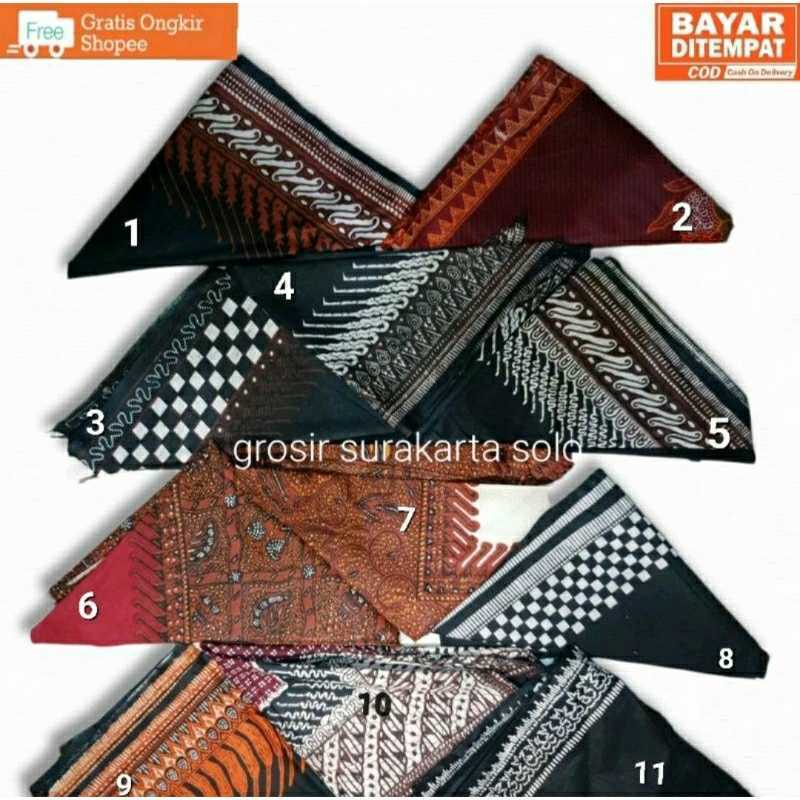 Jual Udeng Segitiga | Iket Batik | Iket Batik Segitiga Blangkon ...