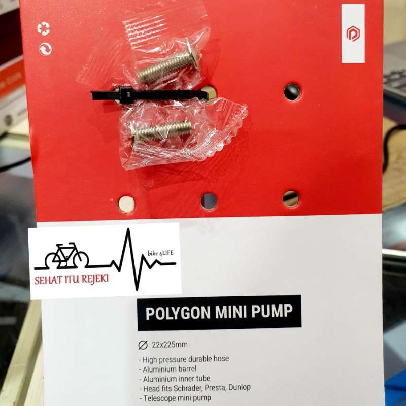 Jual Pompa Mini Sepeda Polygon Mp-01 Aluminium Tube High Pressure 100 Psi Di Seller Sehat Itu ...