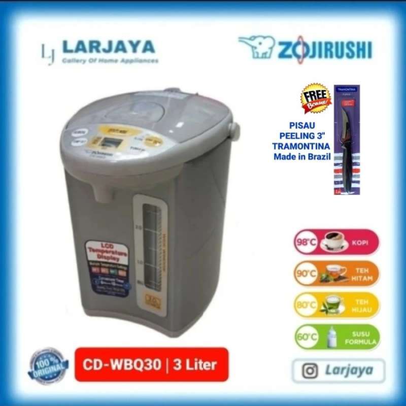 Promo New Termos Listrik/Electric Airpot Zojirushi 3 Liter Cd-Wbq30.Ha Diskon 2% di Seller Kuniy ...