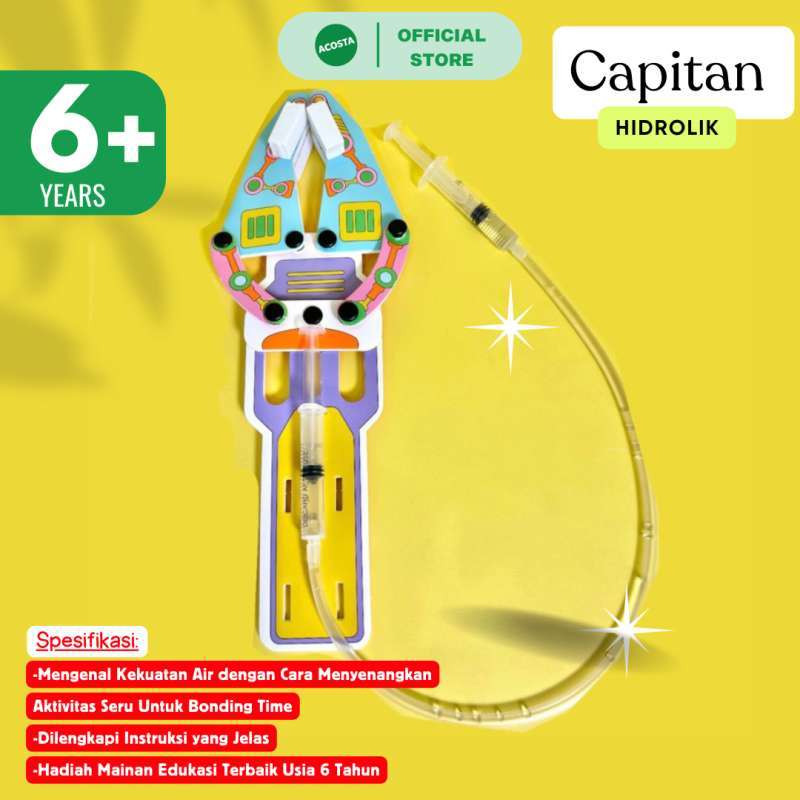 Promo Capitan Hidrolik – Mainan Edukasi Berbasis STEM Sains/Fisika ...