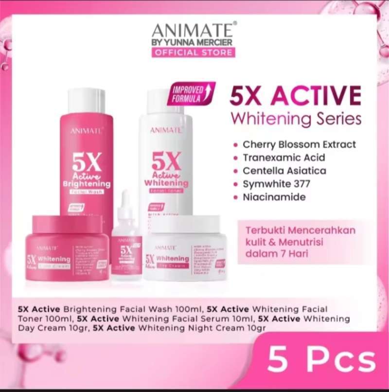 Jual Paket 5in1 Animate Expert Ageless / Miraculous Dark Spot ... Jual Paket 5in1 Animate Expert Ageless / Miraculous Dark Spot ...