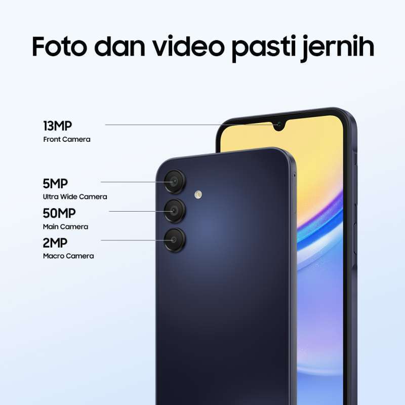 Promo Samsung Galaxy A15 5g 8/256gb (free Travel Adaptor 25w) Diskon 10% Di Seller Apollo Mobile ...