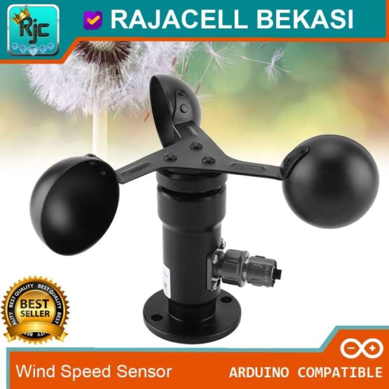 Promo Anemometer Wind Speed Sensor Ukur Kecepatan Angin Arduino ...