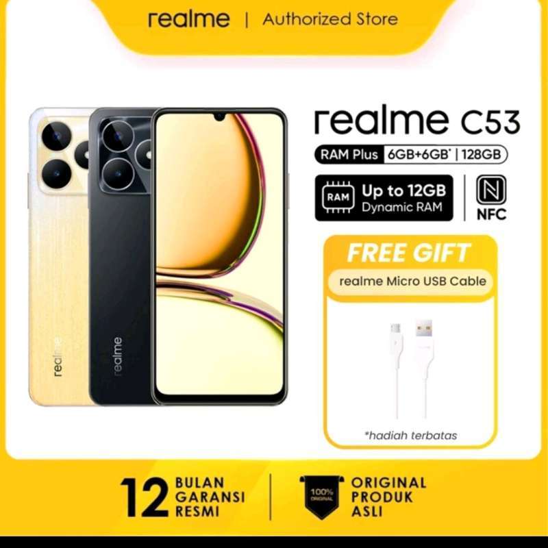 Jual Realme C53 Makassar Spesifikasi Original, Murah & Diskon Harga ...