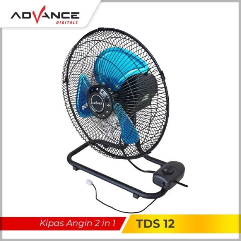 Promo Kipas Angin Advance Tds-12 Tornado 12 Inch Kipas Dinding Meja New ...
