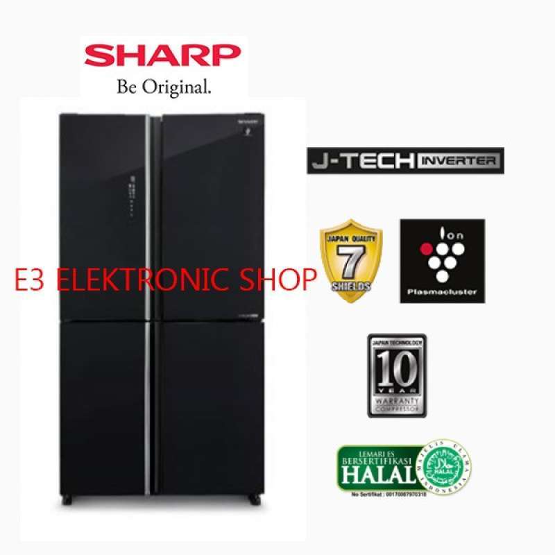 Jual Sharp Sj If85Pg Gb Kulkas Multi Door W/ Hybrid Cooling 520 L Terbaru di Seller Kuniy Store ...