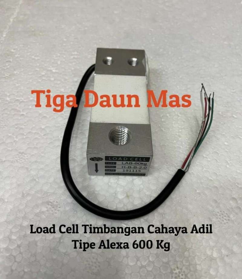 Jual Load Cell Timbangan Cahaya Adil Tipe Alexa 600 Kg / Load Cell LAB-60Kg di Seller TDM Grosir ...