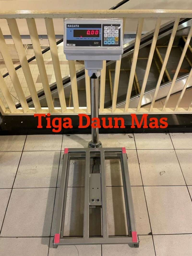 Jual Timbangan Lantai Nagata CYT-603 W (Roda) Kapasitas 60 Kg 150 Kg 300 Kg - 150 Kg di Seller ...