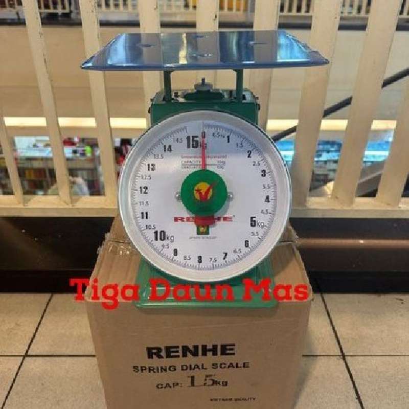 Jual Timbangan Renhe 15 Kg Rata Timbangan Duduk Jarum Kualitas Vietnam 15Kg di Seller TDM Grosir ...