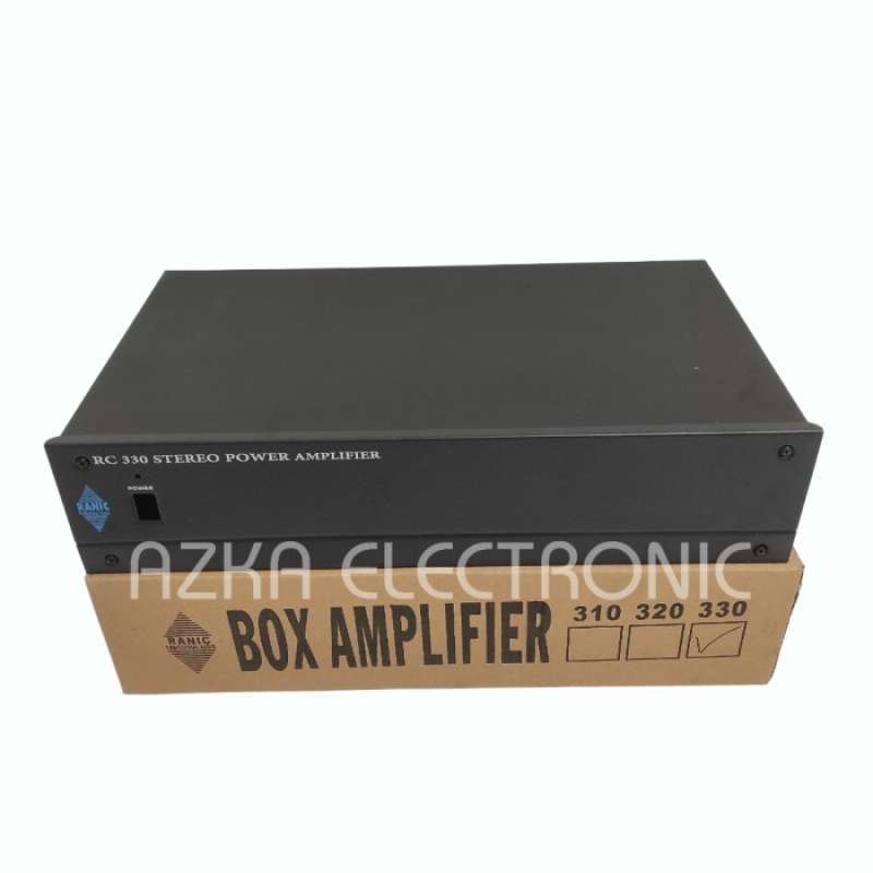 Promo Box Ampli Box Power Amplifier Ranic 330 Diskon 23% di Seller ...
