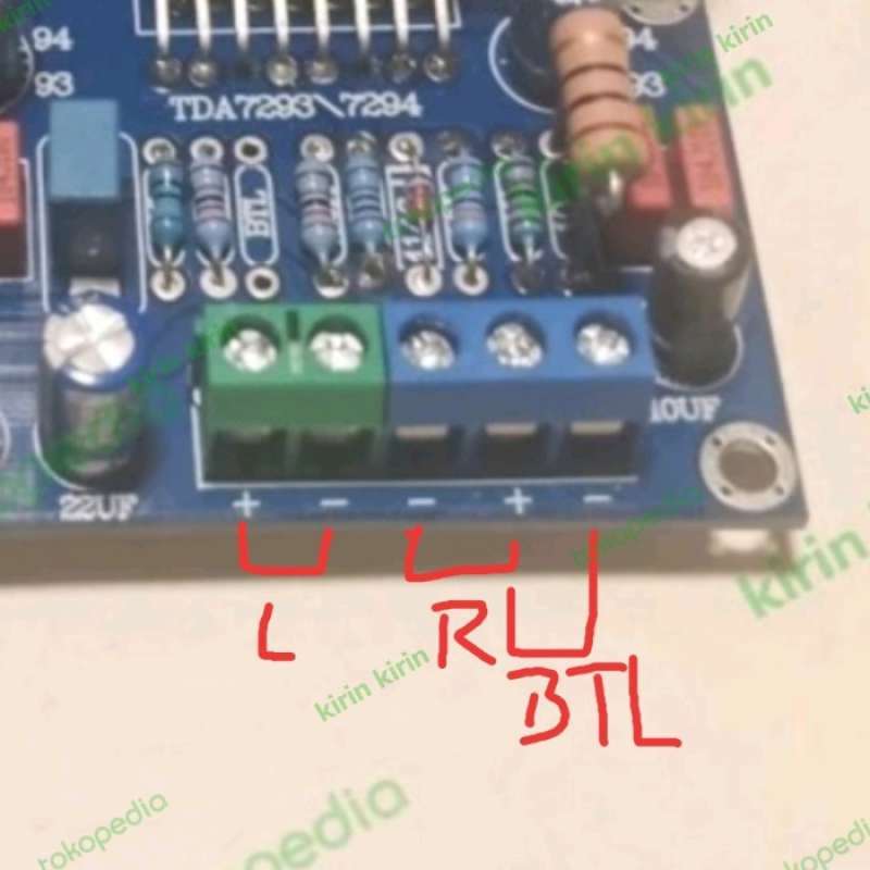 Jual Kit Module Ampli Tda7293 Tda7294 St/btl Original - Baca Deskripsi!! Di Seller Azurestore ...