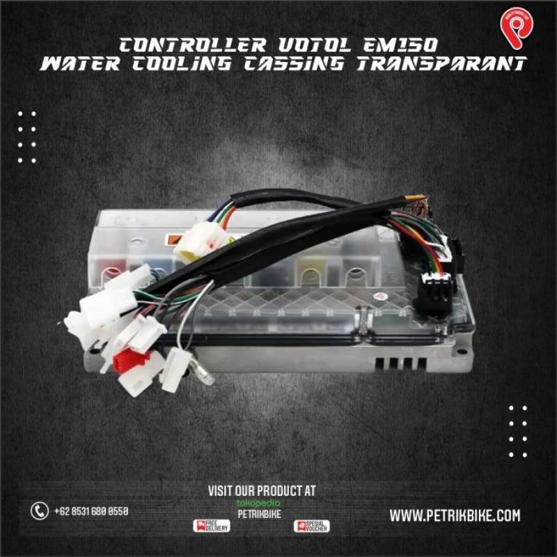 Promo Controller Votol EM150 Water Cooling Transparant Case Diskon 23% ...