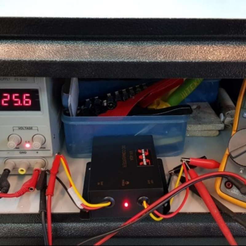 Promo Step DOWN converter inverter DC 24 volt ke 12volt 40 amper 40A ...