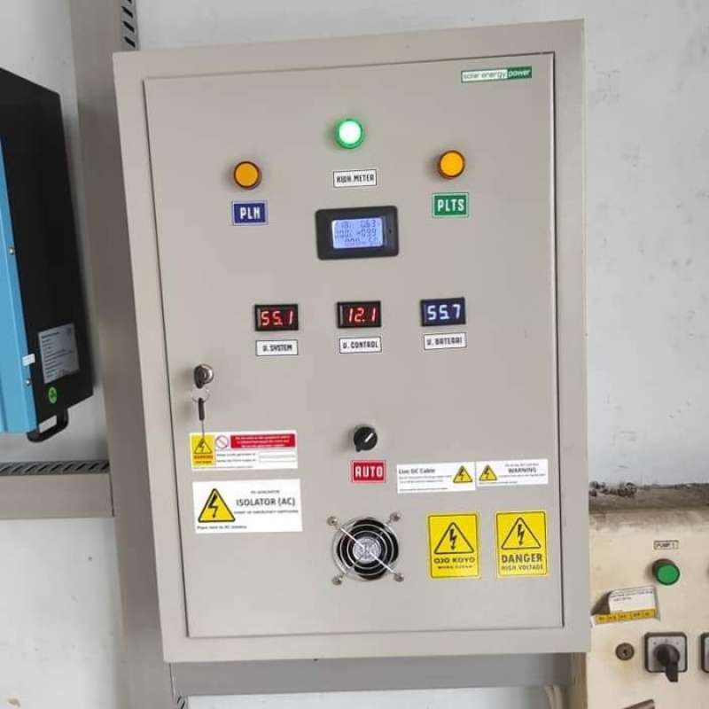 Promo Paket Inverter DC to AC 3000watt MPPT 60A With ATS LVD Monitoring ...