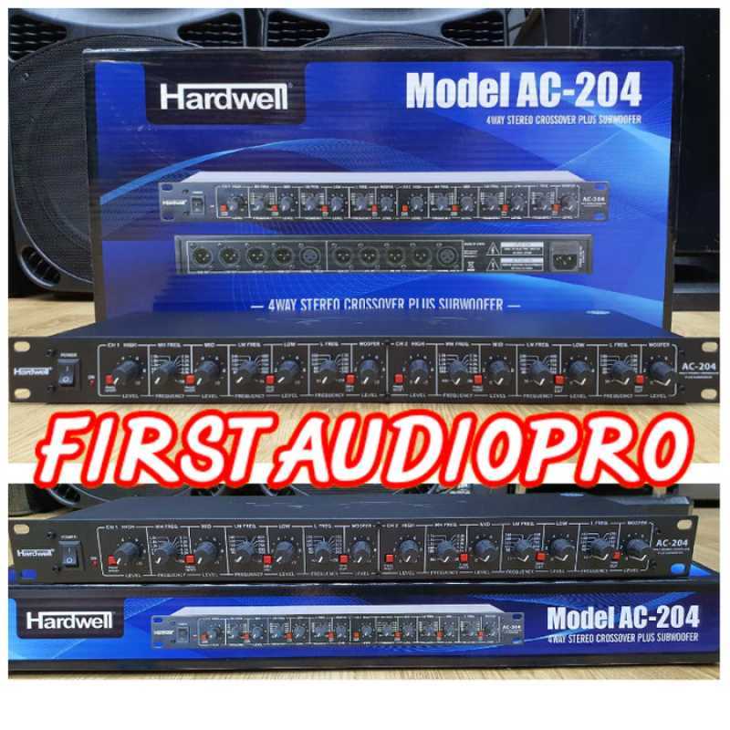 Promo Hardwell Crossover Ac 204 Ac204 4way + Subwoofer Diskon 23% Di ...