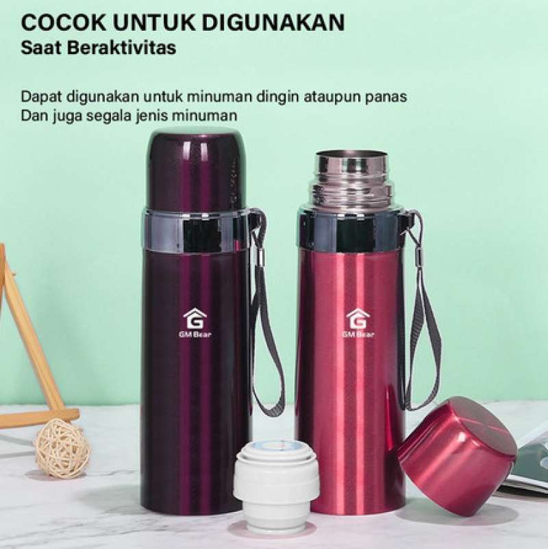 Jual Botol Termos Tremos Stainless Tempat Air Minum Panas Dingin ...