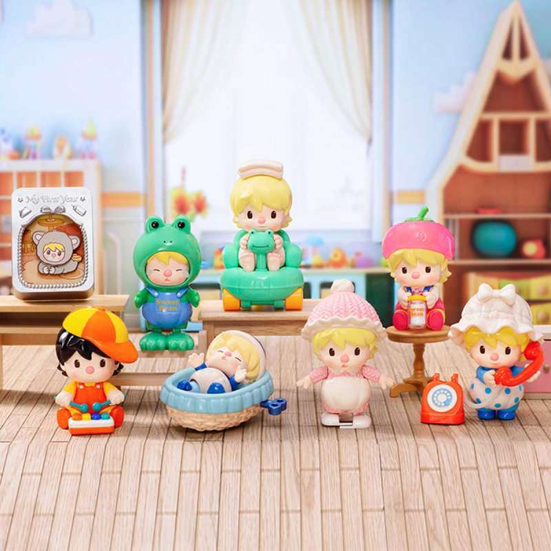 Jual Pop Mart Sweet Bean Growth Illustration - Whole Set di Seller Pop ...