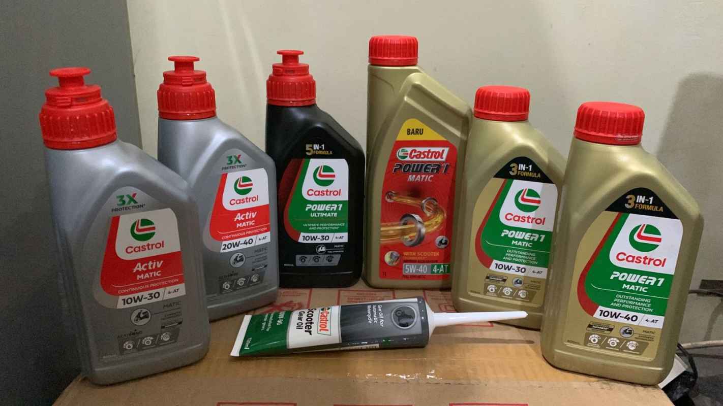 Promo Castrol Pelumas Motor Matic Varian 800ml & 1 Liter (dijamin Asli ...