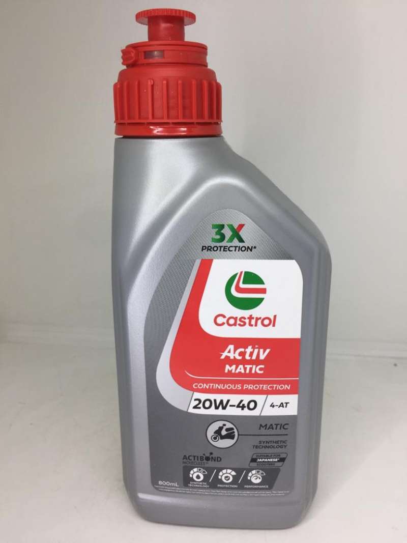 Promo Castrol Pelumas Motor Matic Varian 800ml & 1 Liter (dijamin Asli ...