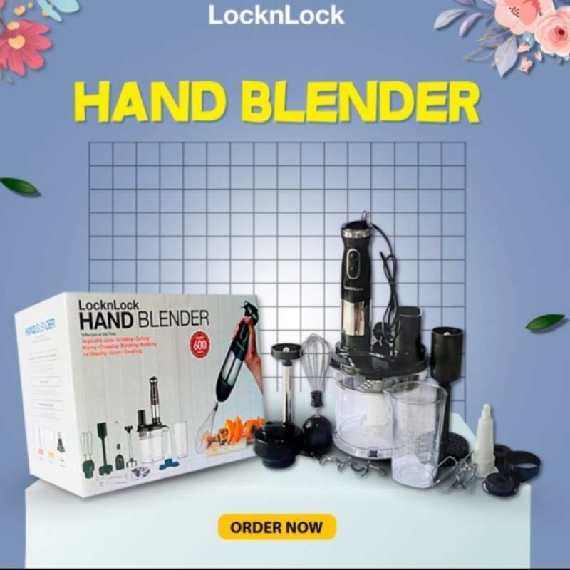 Promo Lock N Lock Hand Blender 10 In 1 Diskon Diskon 6% di Seller Kuniy ...