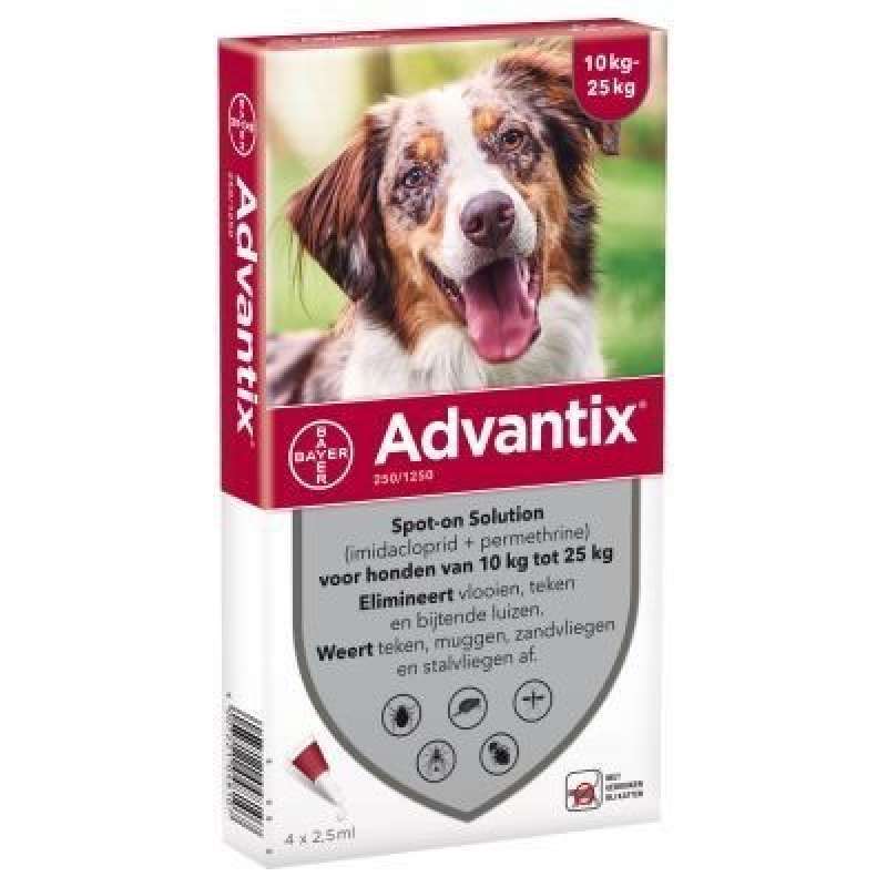 Promo Advantix Dog 10-25 Kg - Obat Kutu Anjing Paling Ampuh - Per Tube ...