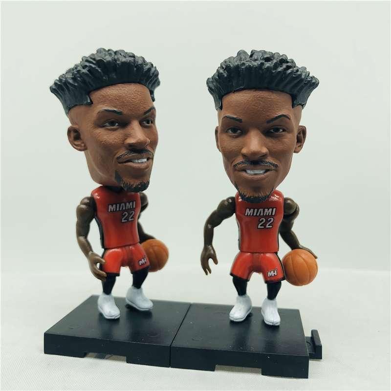 Jual Soccerwe Basketball NBA Jimmy Butler Miami Heat Action Figure di ...