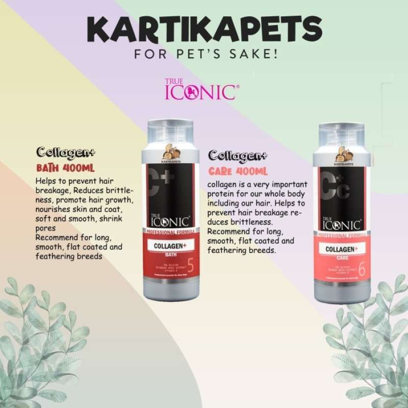 Promo True Iconic Dog Shampoo Anjing 400ml Diskon 23% di Seller Haura ...