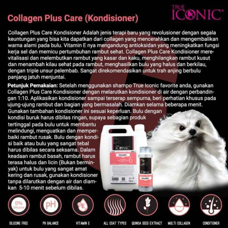 Promo True Iconic Collagen Care 4500ml/ Shampoo Anjing/shampoo Kucing ...