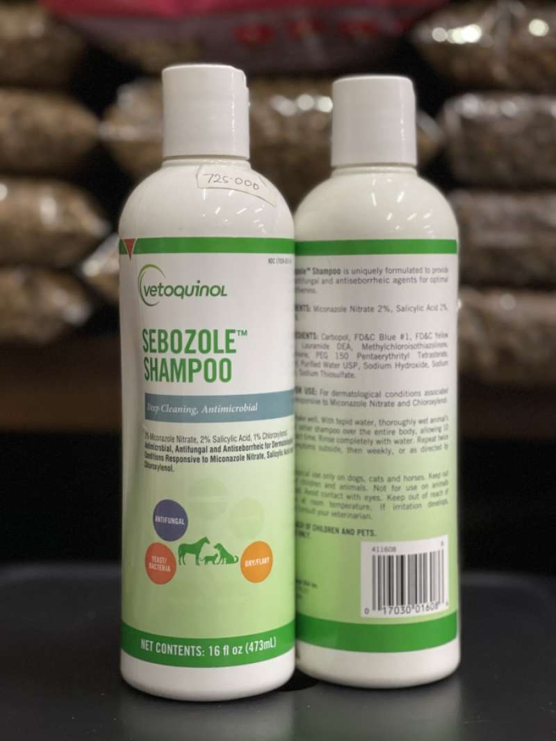 Promo Vetoquinol Sebozole Shampoo 473ml Diskon 23% di Seller Haura ...