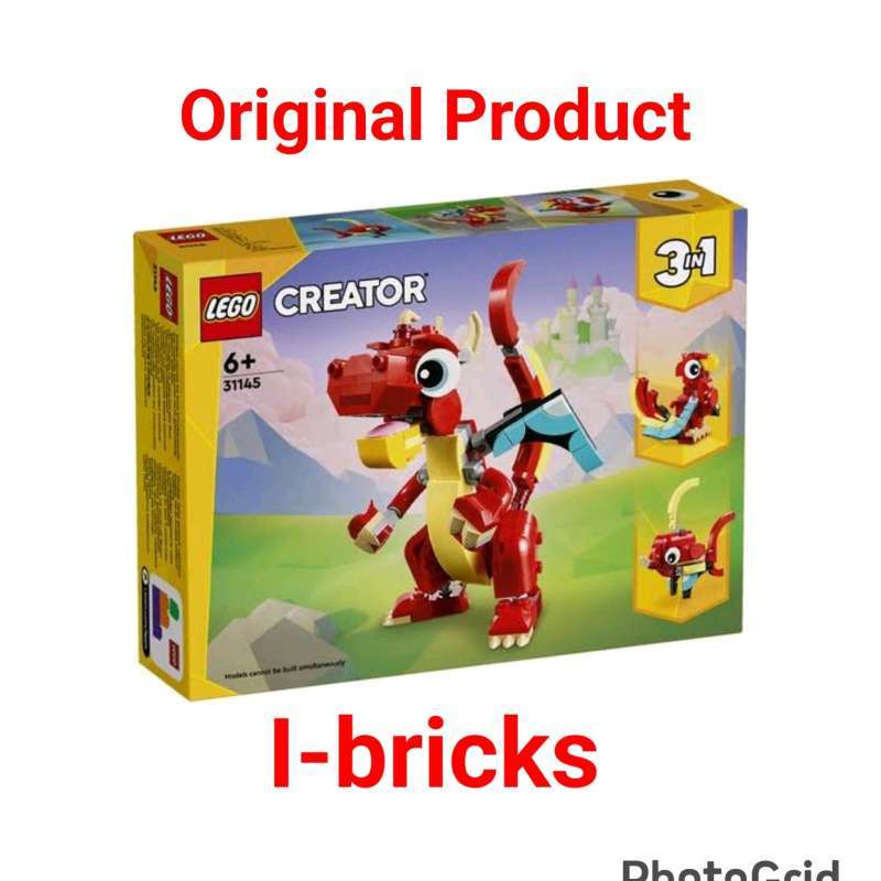 Jual LEGO Creator 31145 Red Dragon di Seller I-Bricks Official Store ...