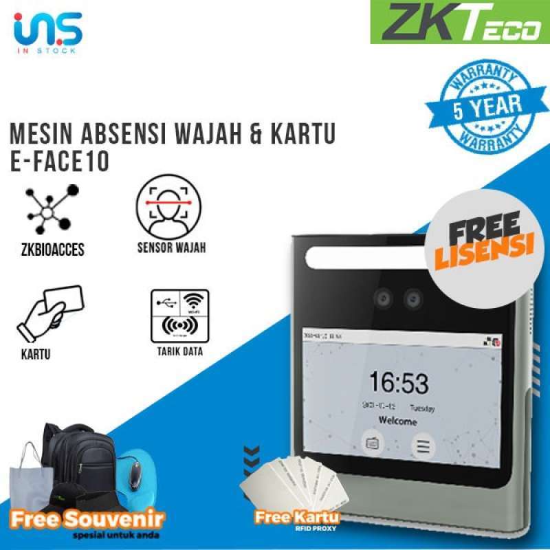 Promo Paket Mesin Akses Kontrol Zkteco Termurah - PAKET EMLOCK Diskon 7 ...