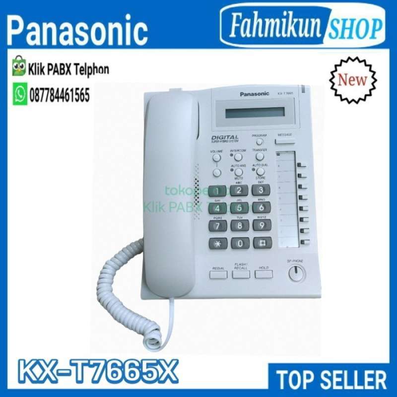 Promo Digital Telepon Kx- T7665 Like New/ Baca Deskripsi Terbaru Diskon 9% di Seller Kuniy Store ...