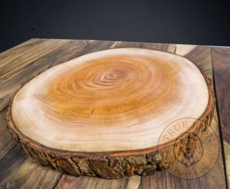 Jual POTONGAN KAYU BULAT NATURAL TEBAL 5CM/WOOD SLICE - 22 di Seller ...