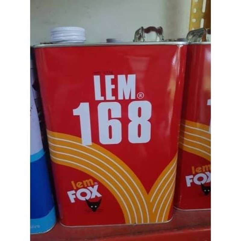 Promo LEM FOX KUNING 168 2.5KG / LEM KARPET SENDAL KULIT KAYU HPL KARET ...