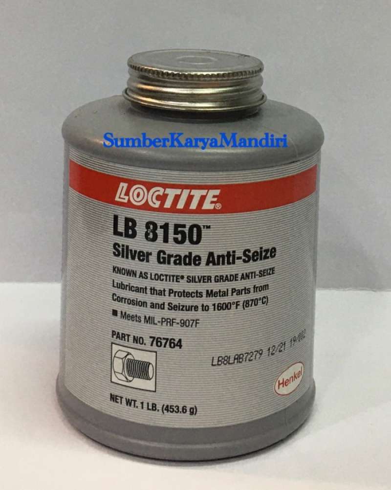 Promo Loctite Silver Grade Anti Seize Loctite LB 8150 / Loctite 76764 Diskon 23% di Seller Rhmd ...
