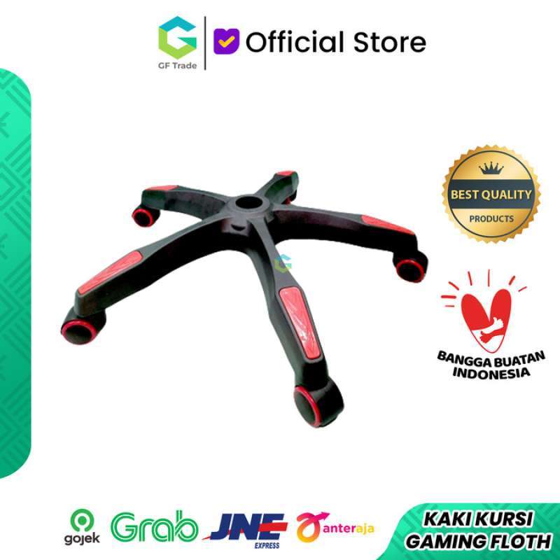 Promo Sale Kaki Kursi Gaming Kaki Roda Kaki Nylon Dengan Roda (Baru ...