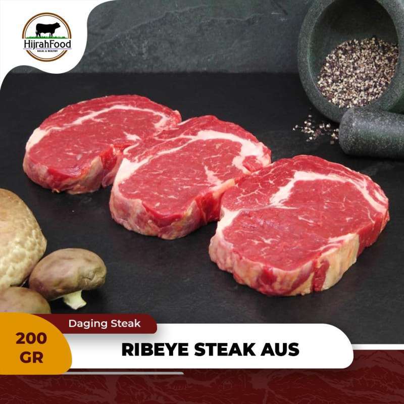 Jual BUNDLING Daging Steak Ribeye AUS Single Pack Paket Komplit Hemat ...